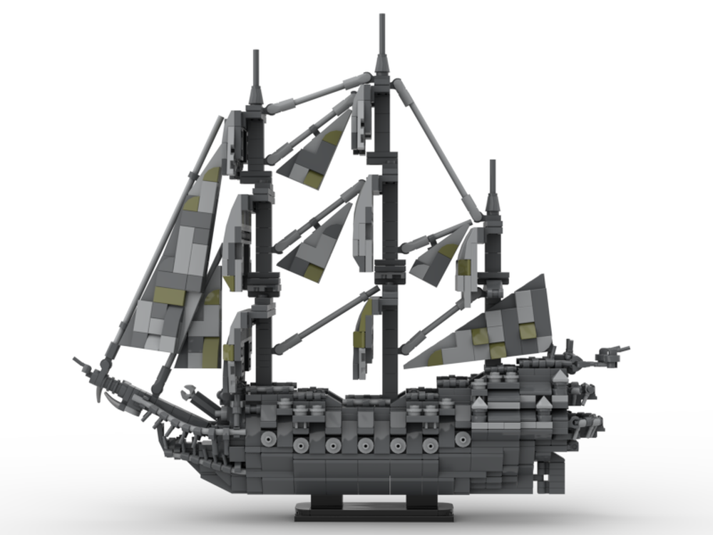 Lego Moc The Flying Dutchman Moc Sailed Version By Mrsnicker