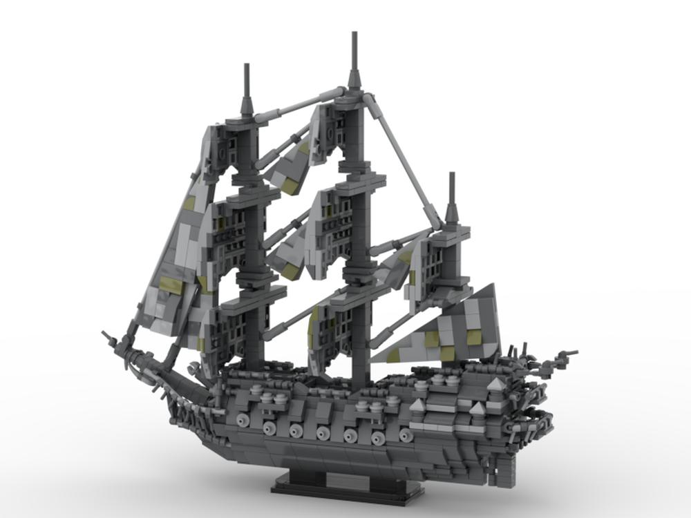 Lego Moc The Flying Dutchman Moc Sailed Version By Mrsnicker