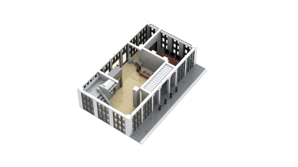 LEGO MOC Base for the Avengers Tower - Metlife Building 48 x 32 (Ground ...