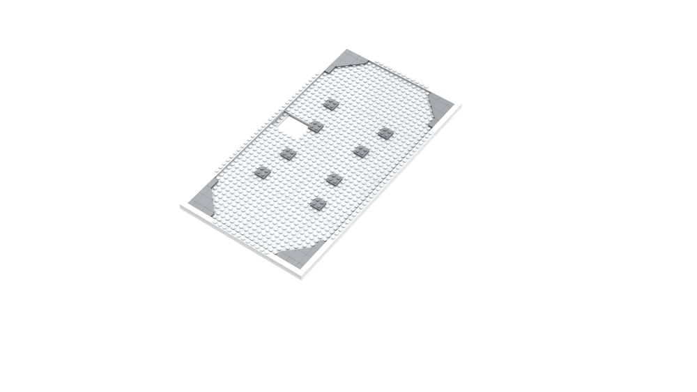 LEGO MOC Base for the Avengers Tower - Metlife Building 48 x 32 (Ground ...