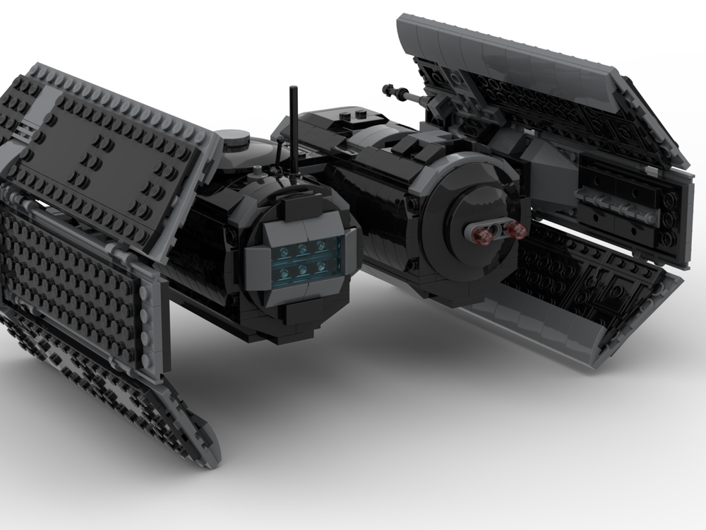 LEGO MOC TIE Reconnaissance Fighter by Fabian2 | Rebrickable - Build ...
