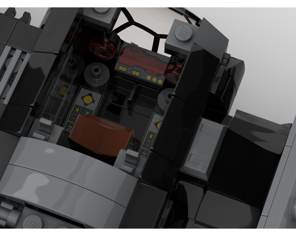 LEGO MOC TIE Reconnaissance Fighter by Fabian2 | Rebrickable - Build ...