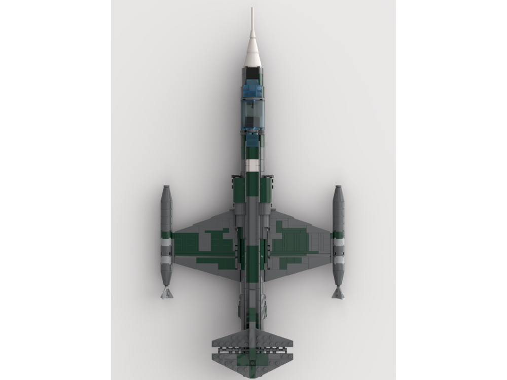 LEGO MOC F-104 S 'Starfighter' by simonelovisa01 | Rebrickable - Build ...