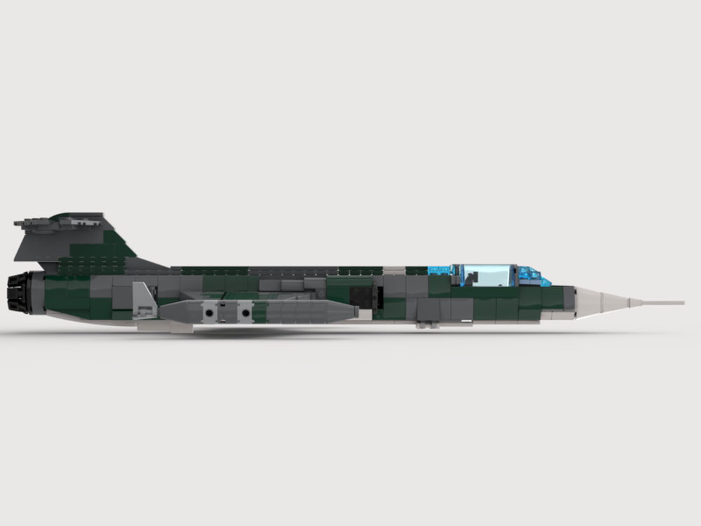 LEGO MOC F-104 S 'Starfighter' by simonelovisa01 | Rebrickable - Build ...