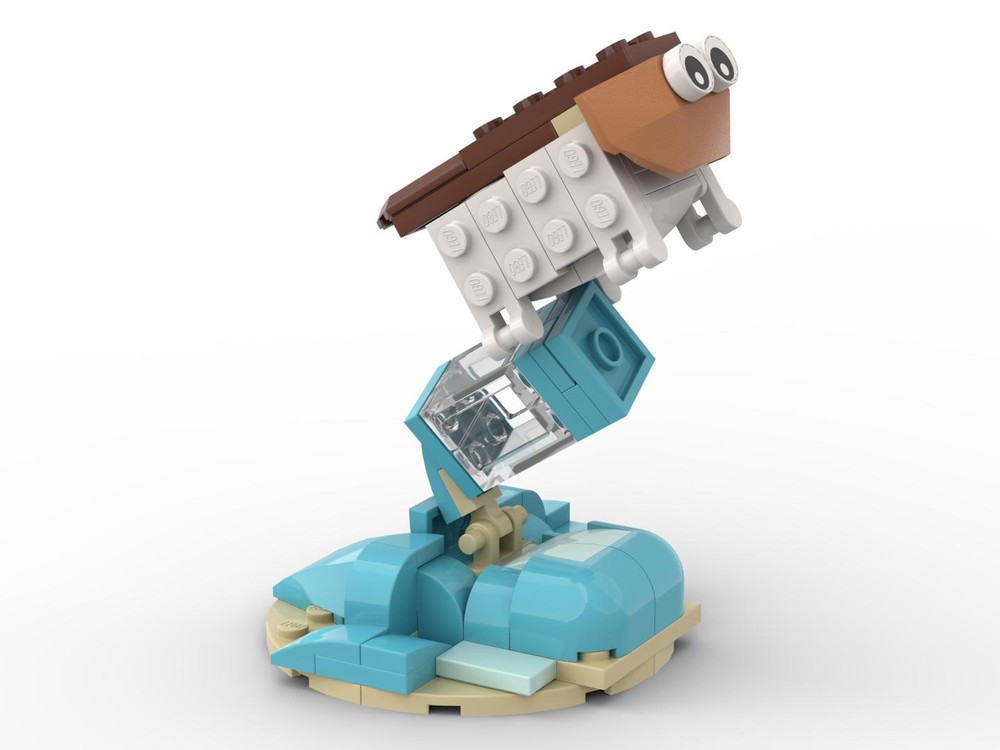 LEGO MOC 31128 - Super Sheep by Stoeptegel | Rebrickable - Build with LEGO