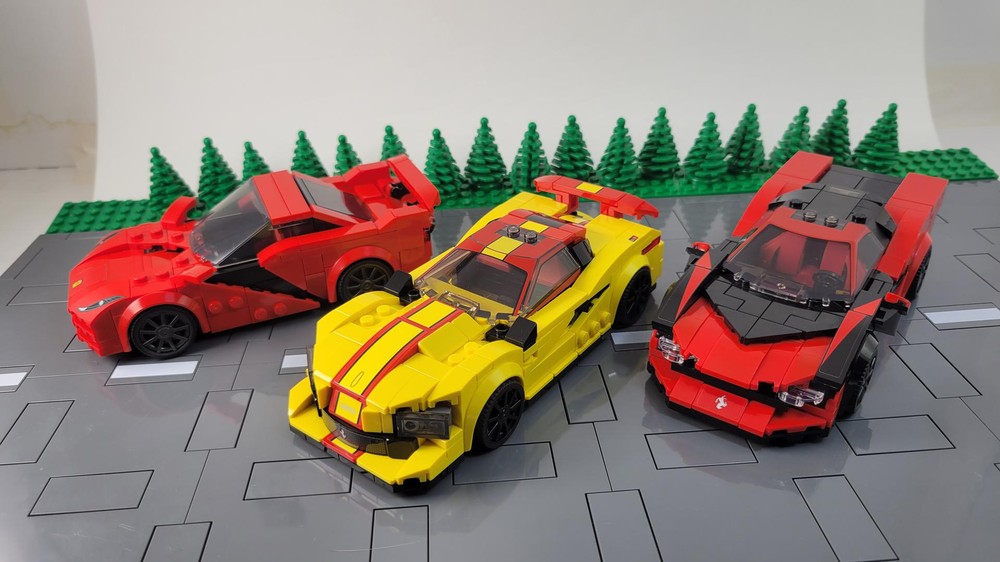 LEGO MOC Radiant Basilisk, Tigress Fang, and Flux Origin by Brick ...