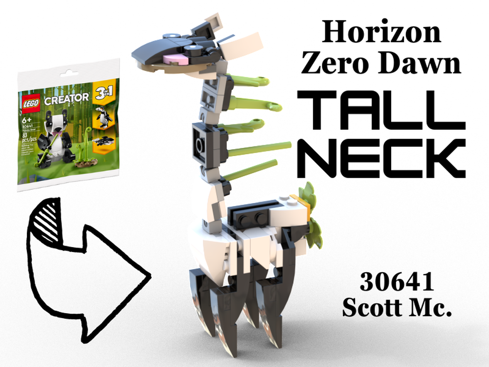 LEGO MOC HZD Tallneck — 30641 by McScottyBricks | Rebrickable - Build ...