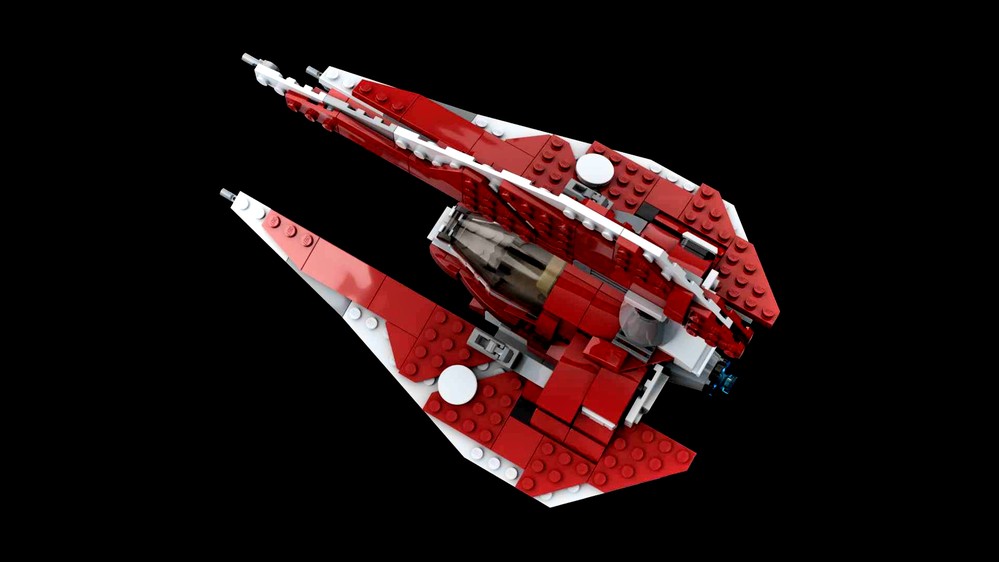 Lego Moc Ahsoka Tanos Tie Phantom 75362 Alternative Build By Zsoltom