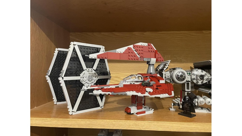 Lego Moc Ahsoka Tanos Tie Phantom 75362 Alternative Build By Zsoltom