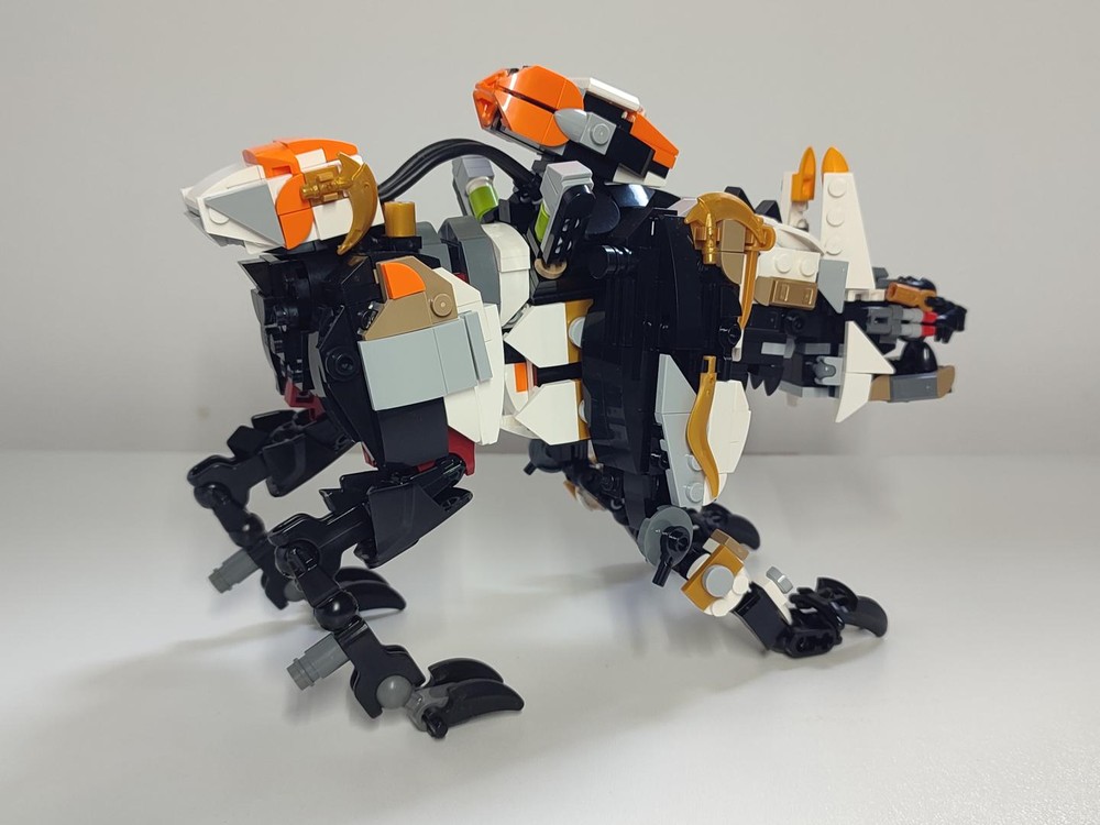 Lego Moc Horizon Zero Dawn Scorcher By Nostrix Rebrickable Build