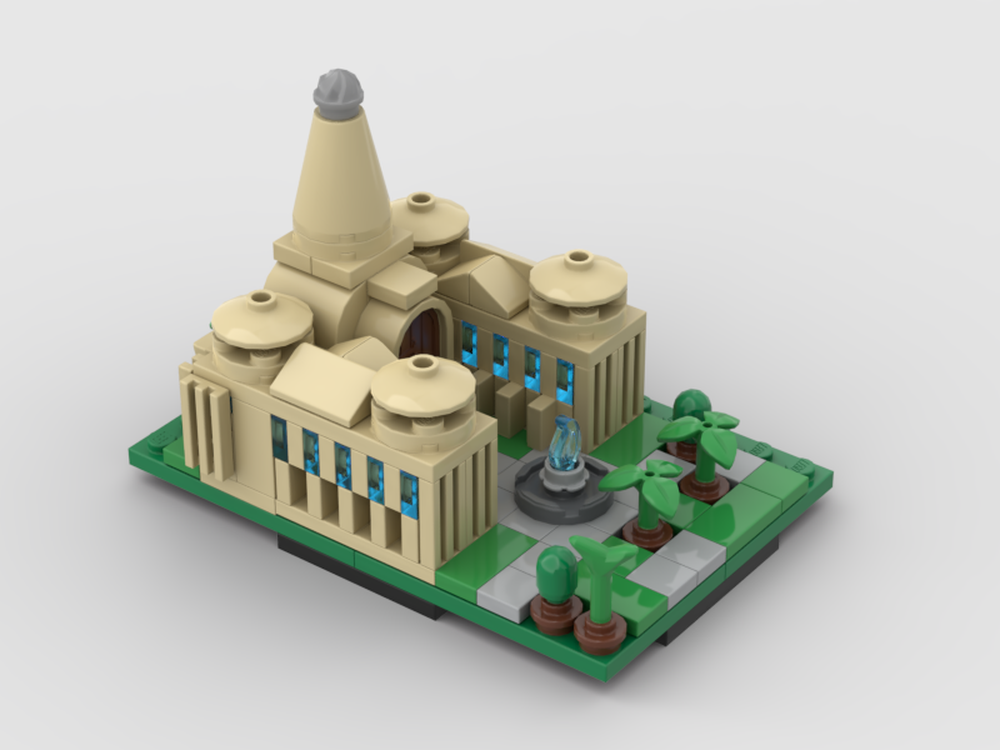 LEGO MOC Micro Miskatonic University by McMOC | Rebrickable - Build ...