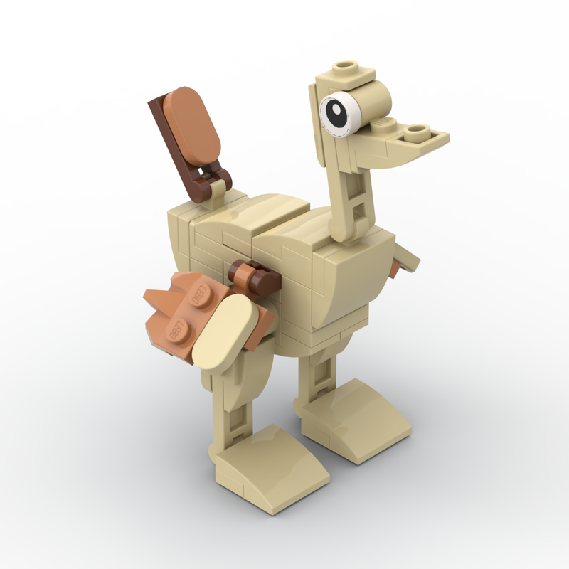 LEGO MOC 30666 Ostrich by SandiitaFrita | Rebrickable - Build with LEGO