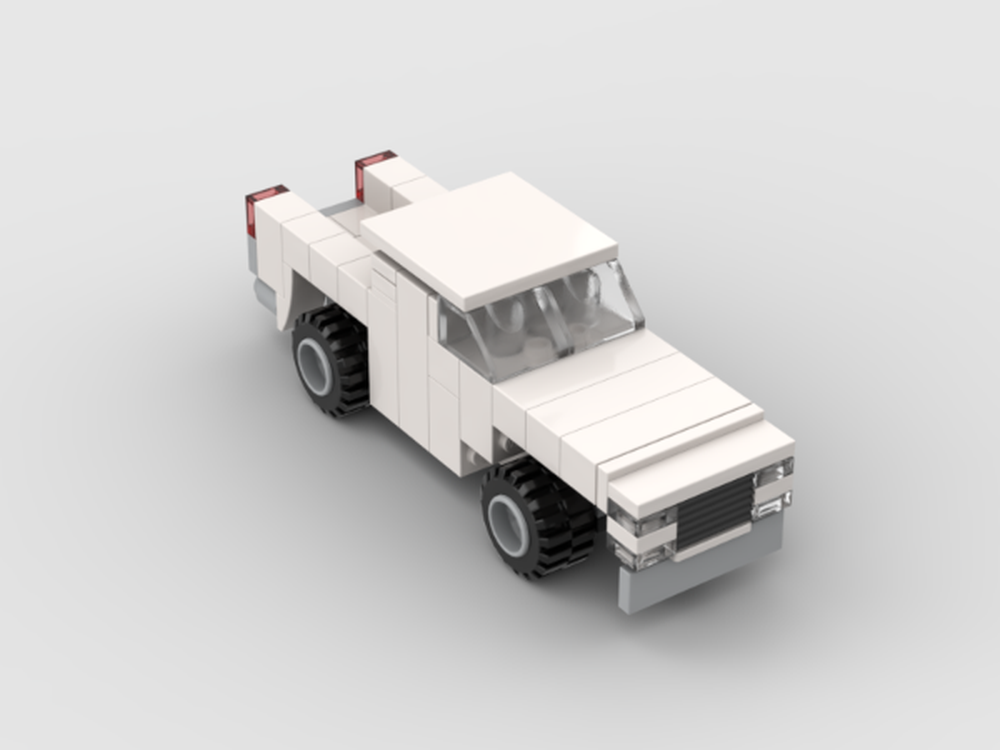 LEGO MOC chevy silverado (built sideways!) by wonderbrickz ...