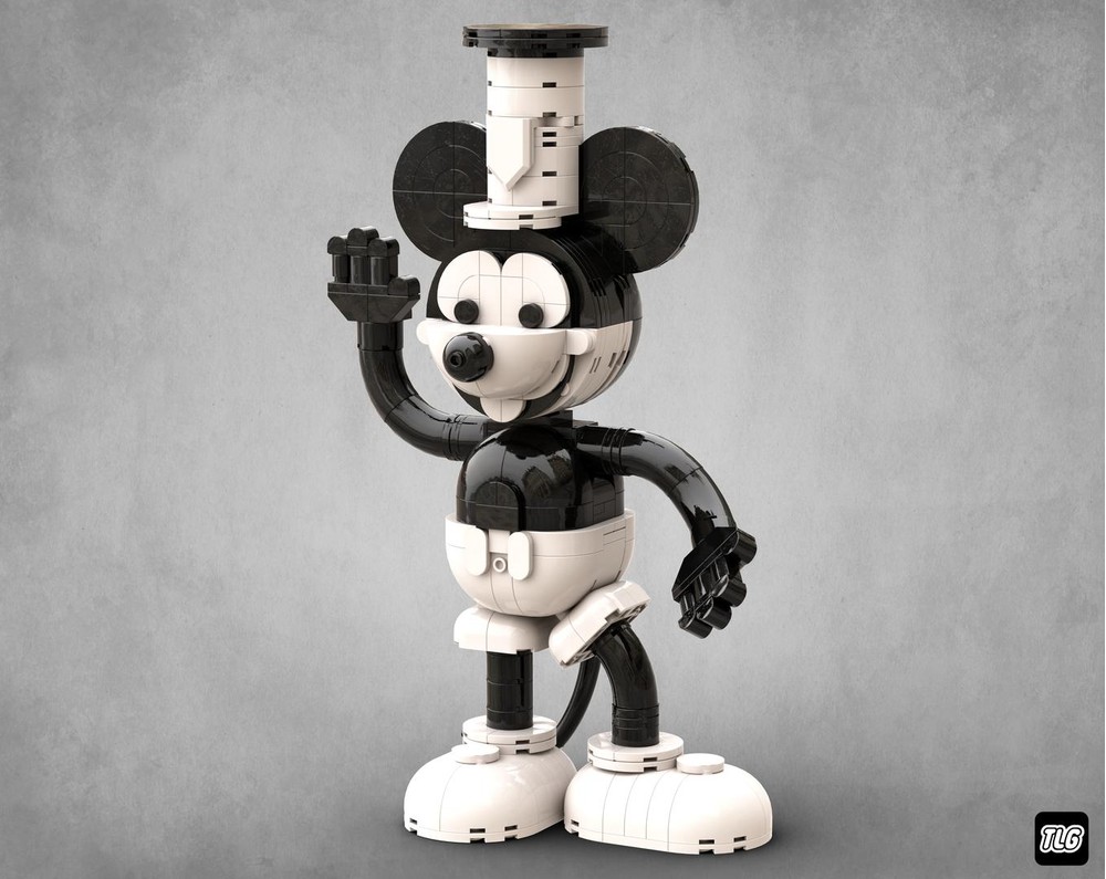 Lego Moc Mickey Mouse Steamboat Willie By Tlg Rebrickable Build