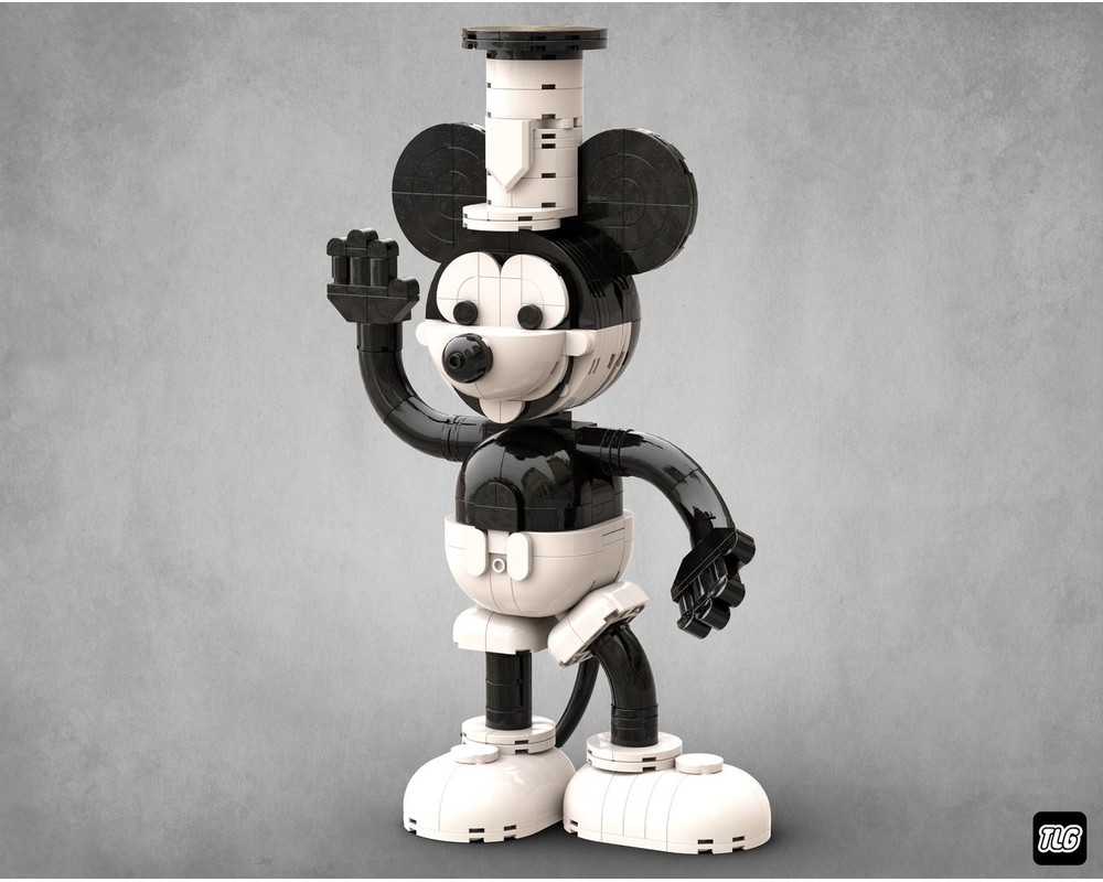 Lego Moc Mickey Mouse Steamboat Willie By Tlg Rebrickable Build
