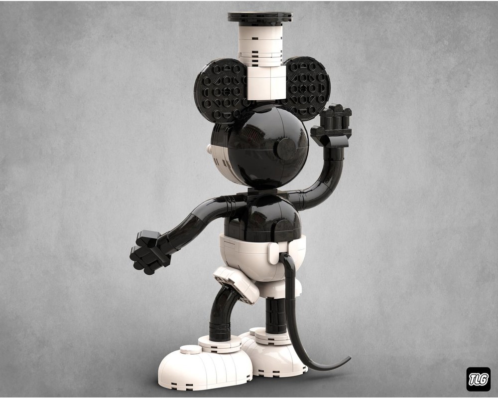 Lego Moc Mickey Mouse Steamboat Willie By Tlg Rebrickable Build