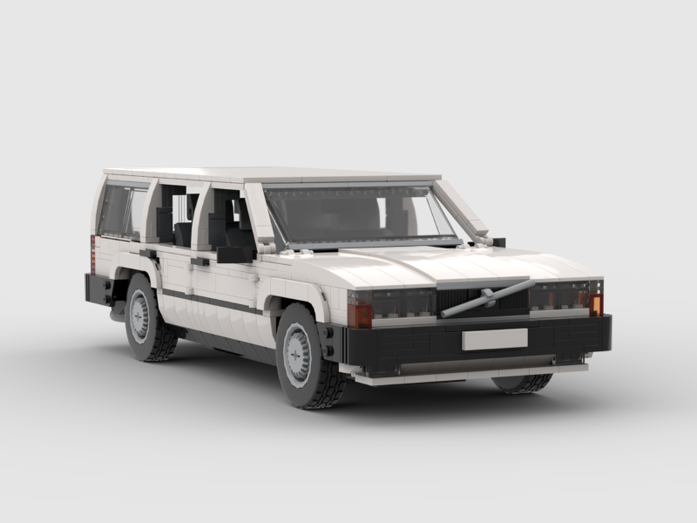 Lego Moc Volvo 740 Station Wagon By Thecarbuilder Rebrickable Build
