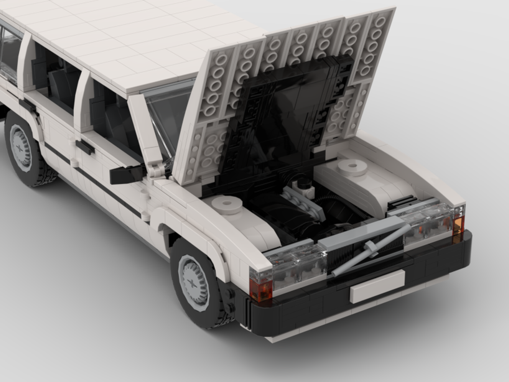 Lego Moc Volvo 740 Station Wagon By Thecarbuilder Rebrickable Build