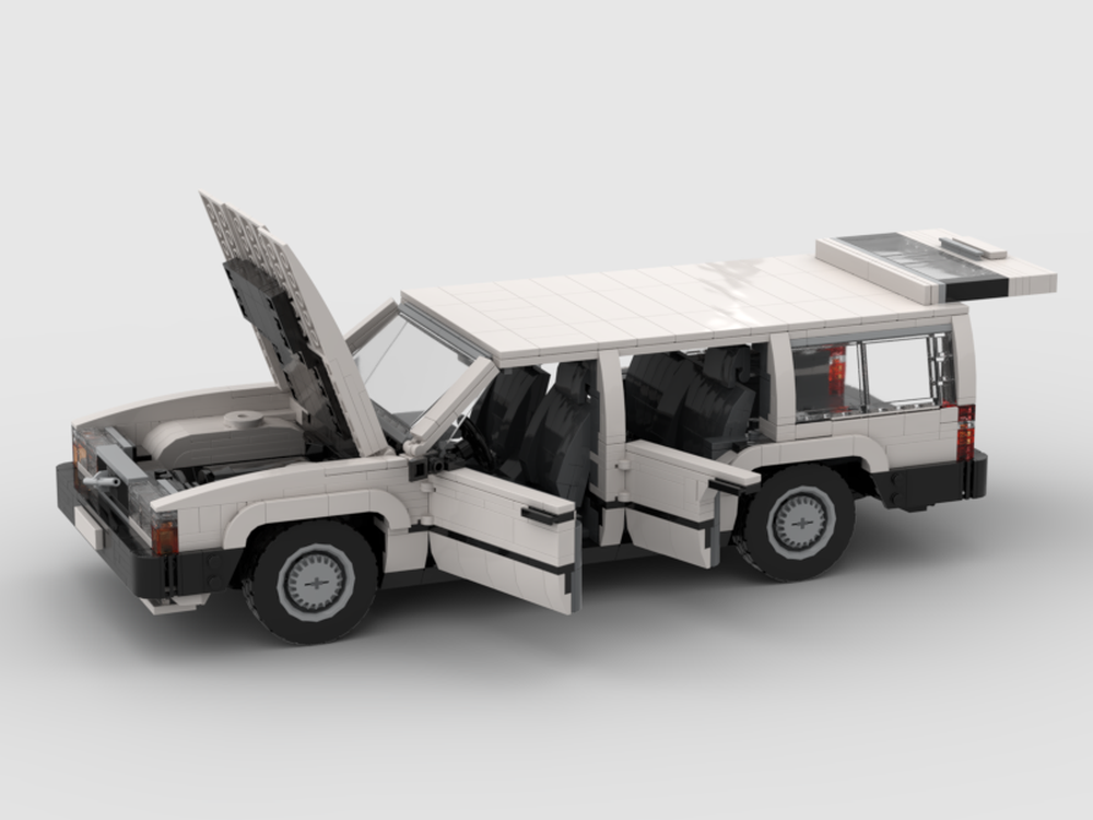 Lego Moc Volvo 740 Station Wagon By Thecarbuilder Rebrickable Build