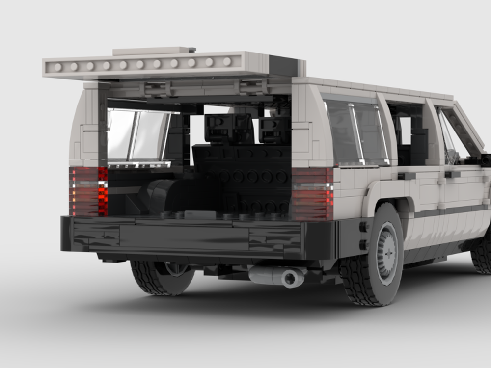 Lego Moc Volvo 740 Station Wagon By Thecarbuilder Rebrickable Build