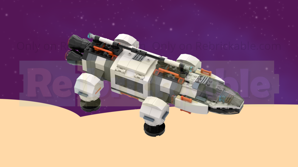 LEGO MOC City Space Reimagined: Eagle Transporter MOC by watson.lego ...