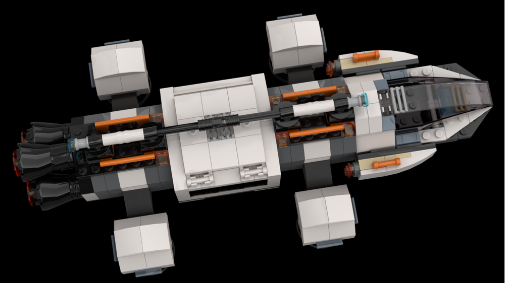 LEGO MOC City Space Reimagined: Eagle Transporter MOC by watson.lego ...