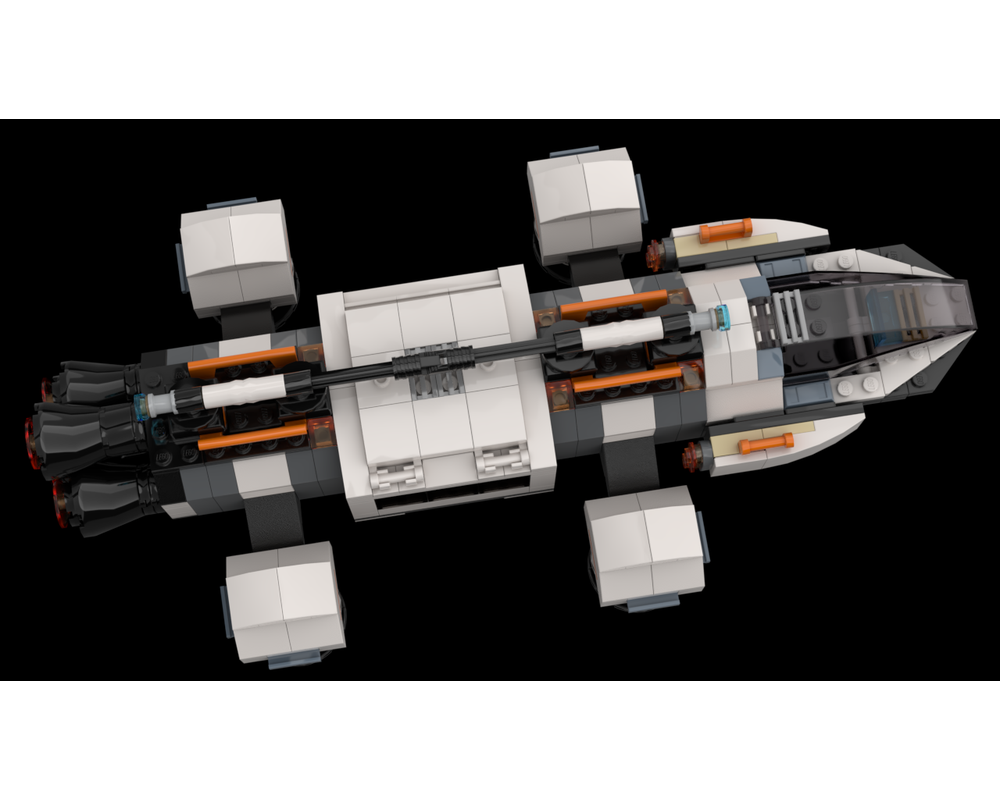 LEGO MOC City Space Reimagined: Eagle Transporter MOC by watson.lego ...