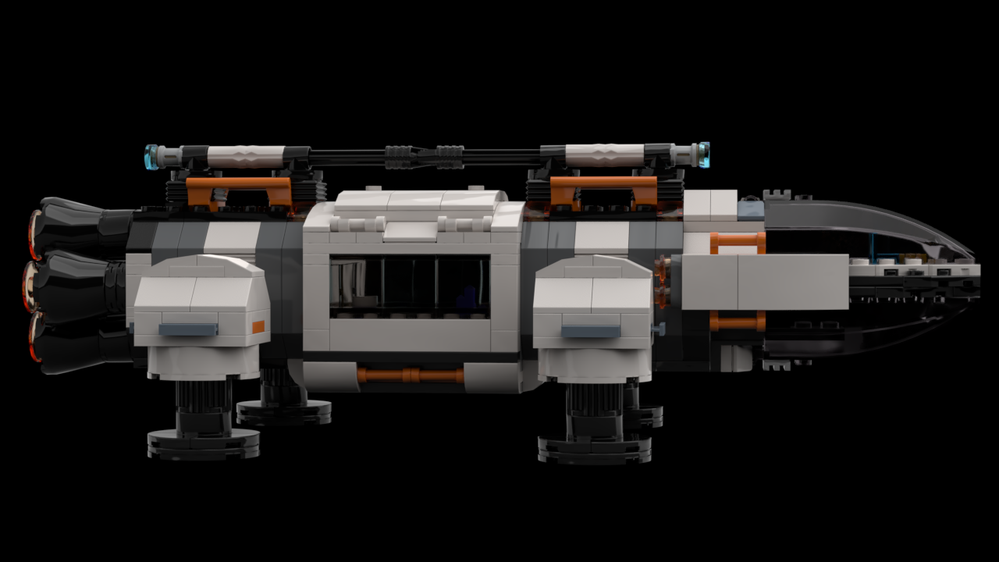 Lego Moc City Space Reimagined Eagle Transporter Moc By Watsonlego