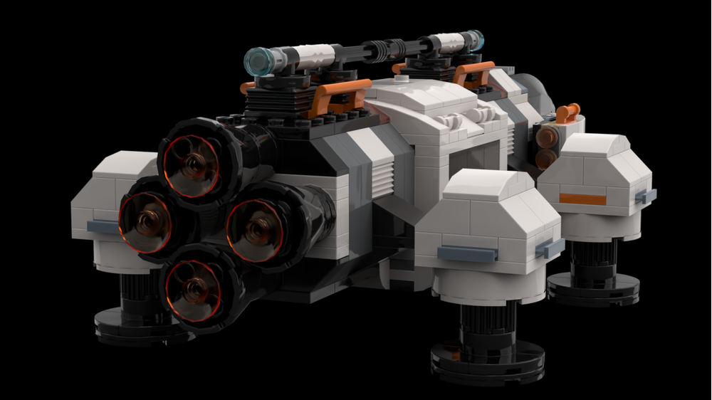 Lego Moc City Space Reimagined Eagle Transporter Moc By Watsonlego