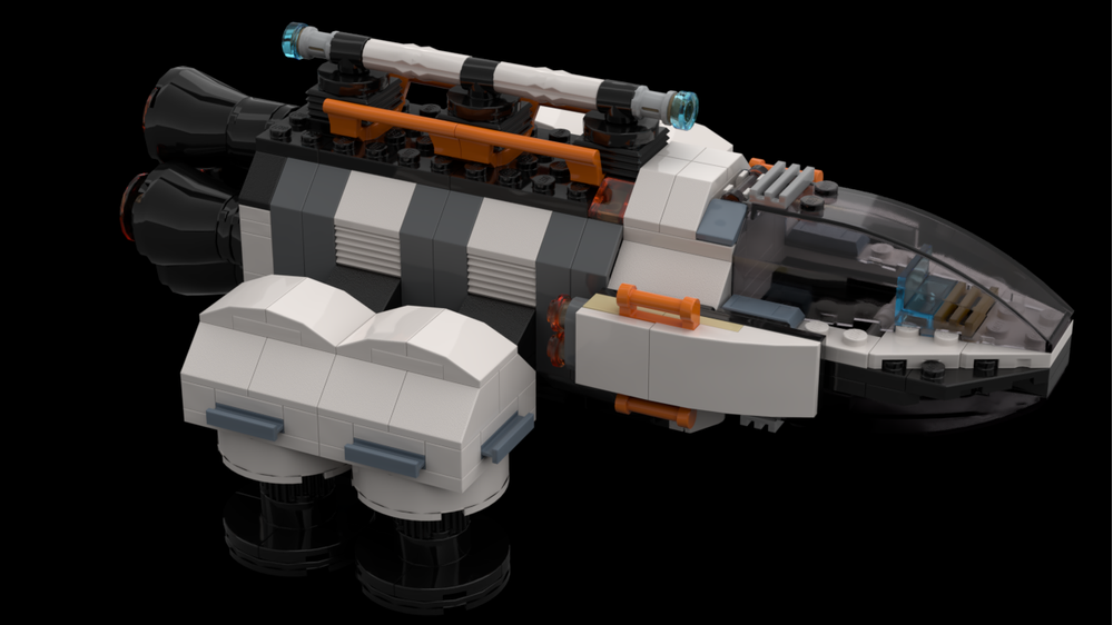 Lego Moc City Space Reimagined Eagle Transporter Moc By Watsonlego