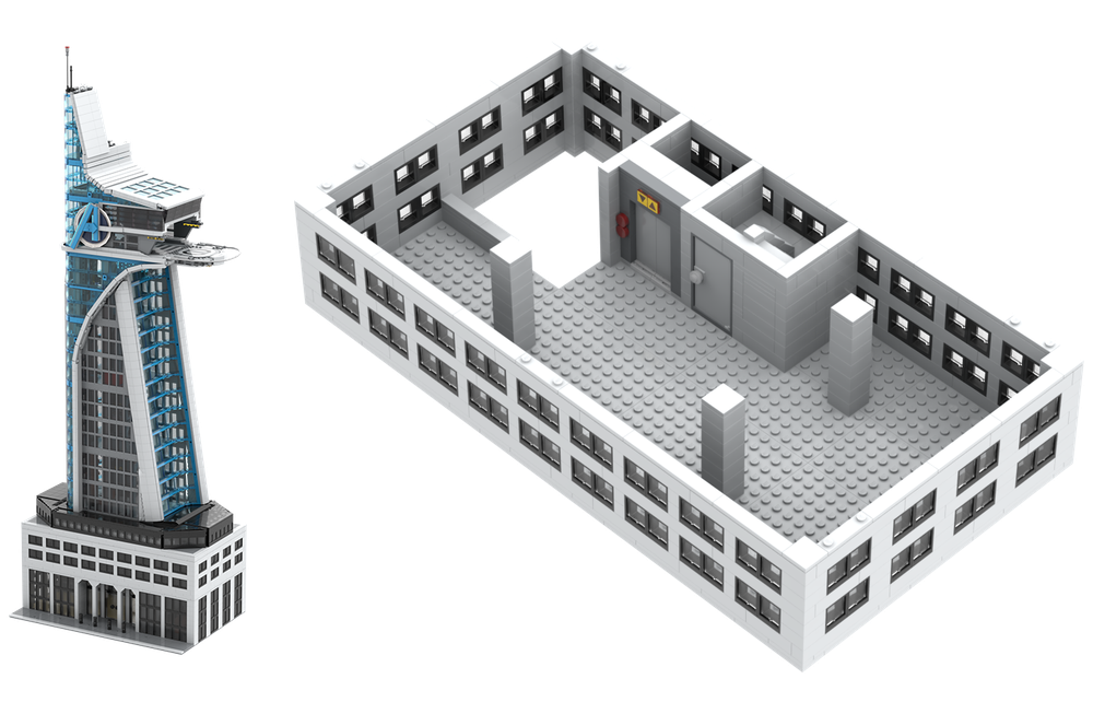 LEGO MOC Additional First Floor for Metlife Building 48 x 32 by AVusion ...