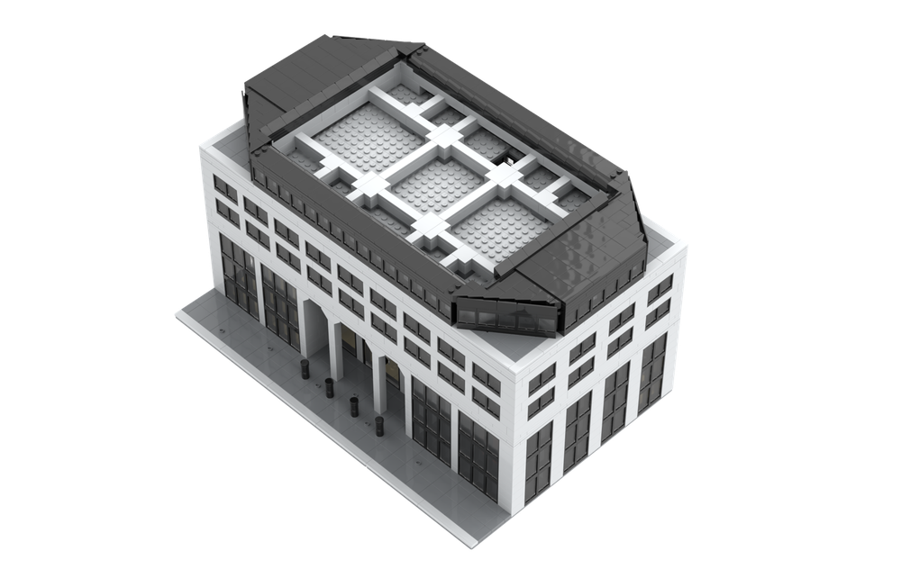 LEGO MOC Additional First Floor for Metlife Building 48 x 32 by AVusion ...
