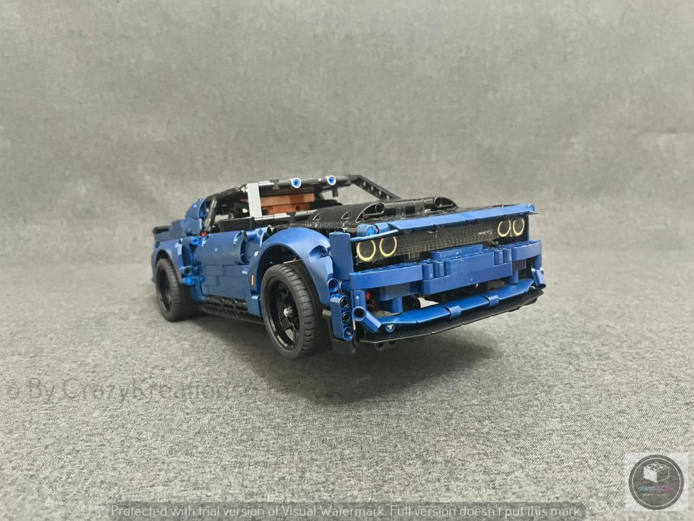 LEGO MOC Dodge Challenger SRT Demon by CrazyKreations | Rebrickable ...