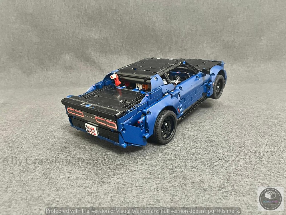 LEGO MOC Dodge Challenger SRT Demon by CrazyKreations | Rebrickable ...