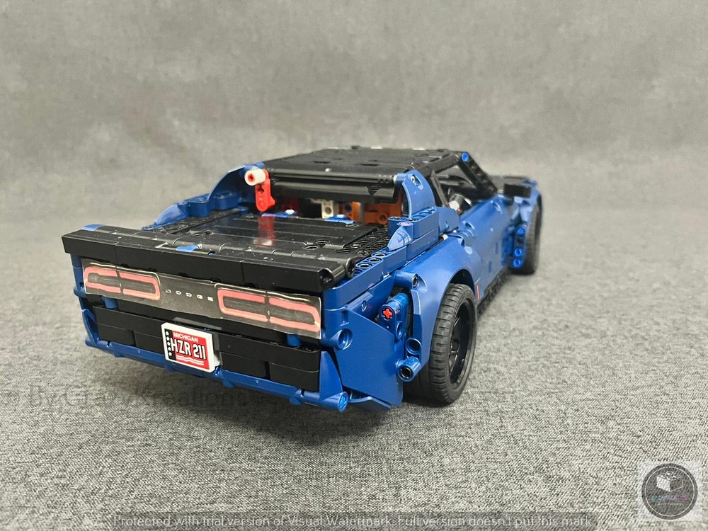 LEGO MOC Dodge Challenger SRT Demon by CrazyKreations | Rebrickable ...