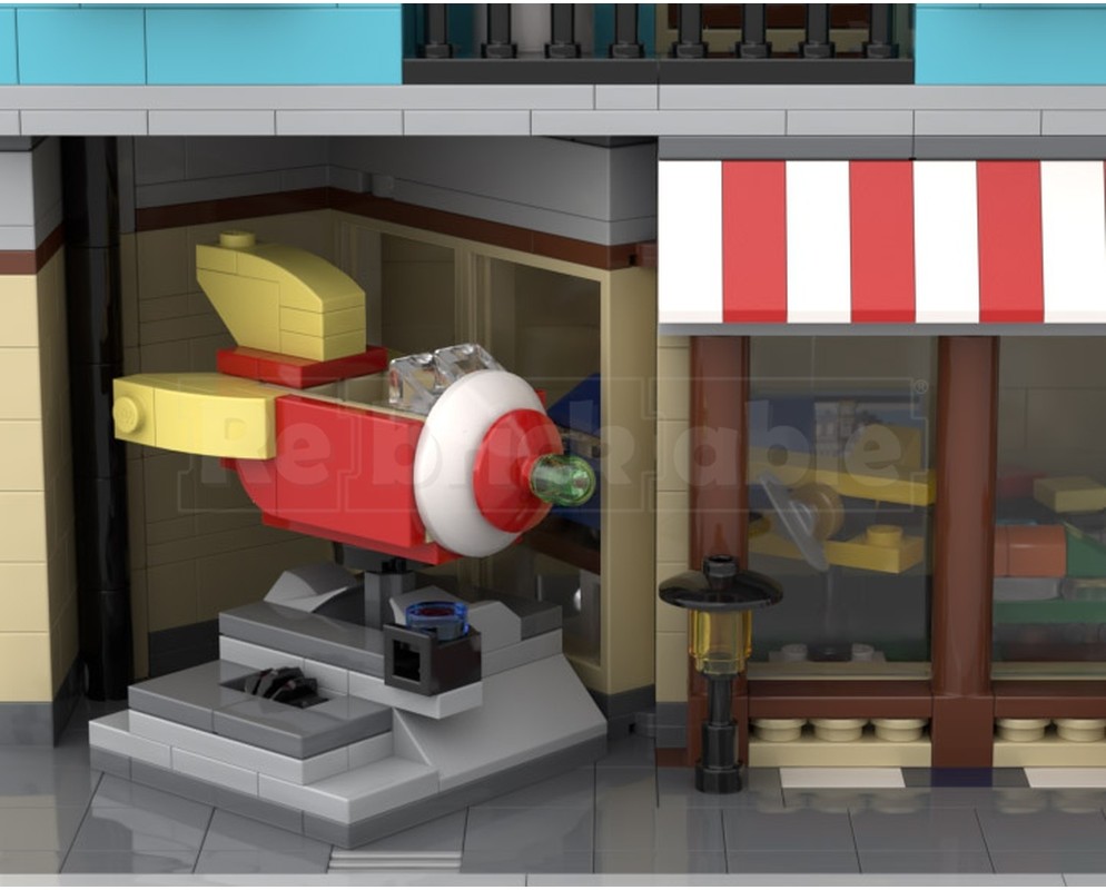 LEGO MOC-171576 Townhouse Toy Store Modular Modification (31105) by ...