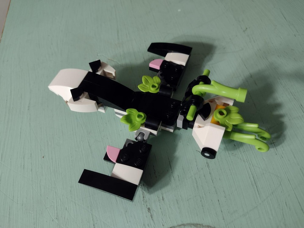 Lego Moc Panda Plane — 30641 By Scott Mc Rebrickable Build With Lego