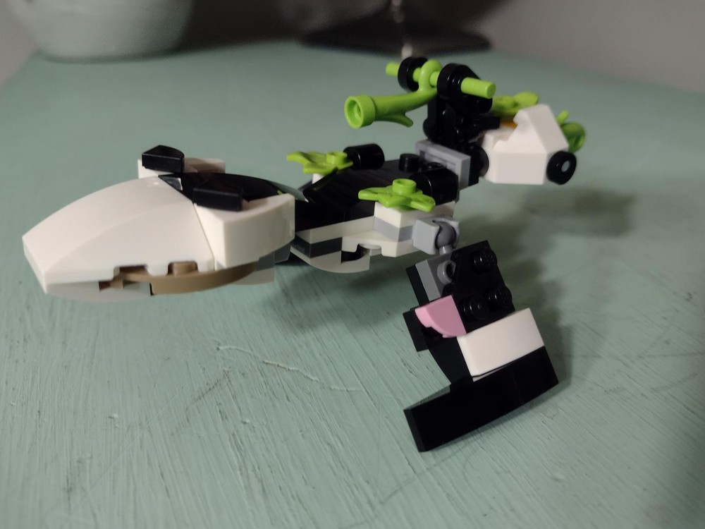 Lego Moc Panda Plane — 30641 By Scott Mc Rebrickable Build With Lego