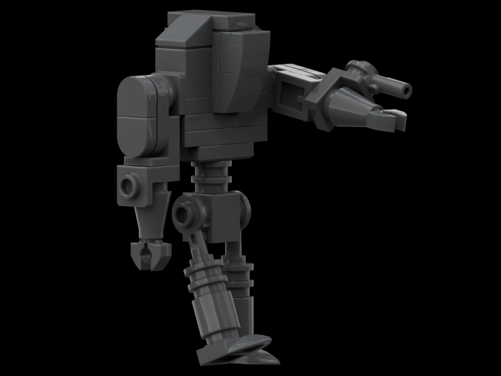 LEGO MOC Buildable B2 battle droid by fineadditionbricks | Rebrickable ...