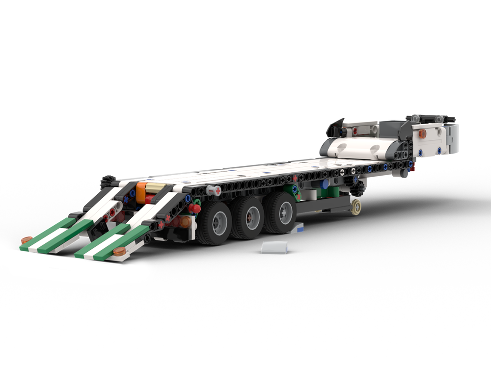 Lego Moc 42167 Trailer By Mirrorbricks Rebrickable Build With Lego