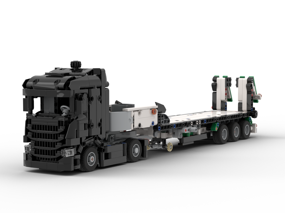 Lego Moc 42167 Trailer By Mirrorbricks Rebrickable Build With Lego
