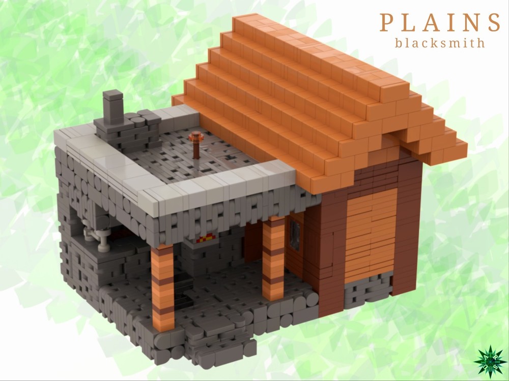 LEGO MOC MC Plains Blacksmith by BLACKSNOW | Rebrickable - Build with LEGO