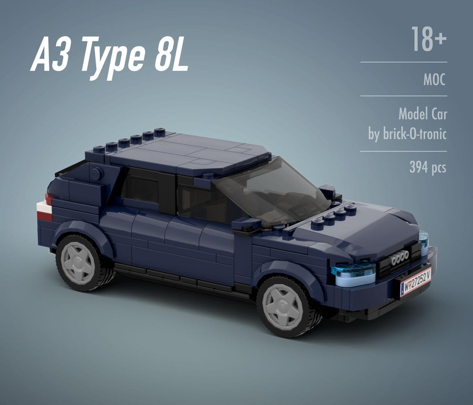 LEGO MOC-171614 Audi A3 8L by brickotronic | Rebrickable - Build with LEGO