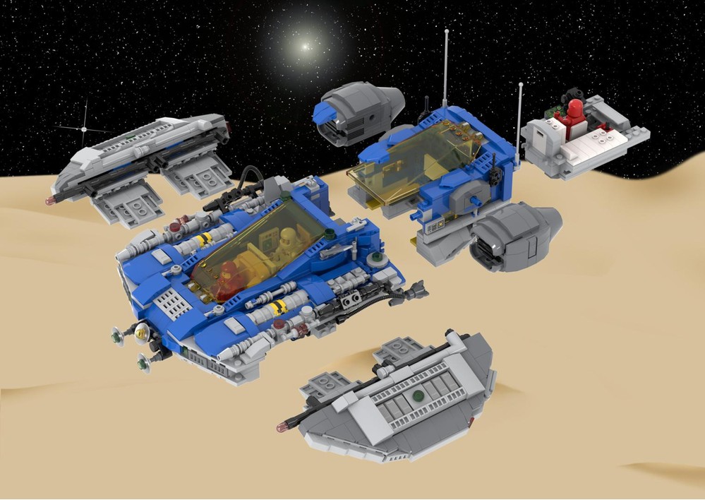 LEGO MOC MPV Reliant, Spaceship by Legocionado | Rebrickable - Build ...