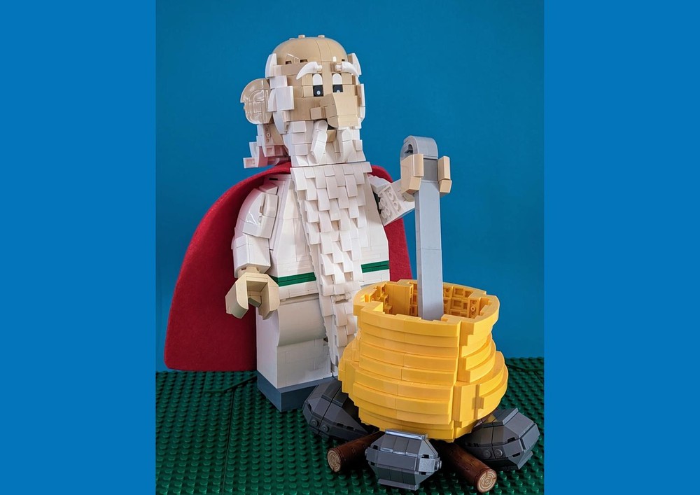 Lego Moc Panoramix Getafix Miraculix By Williweb Rebrickable