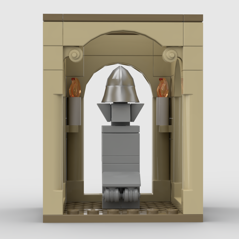 LEGO MOC Hogwarts corridor by Polokot | Rebrickable - Build with LEGO