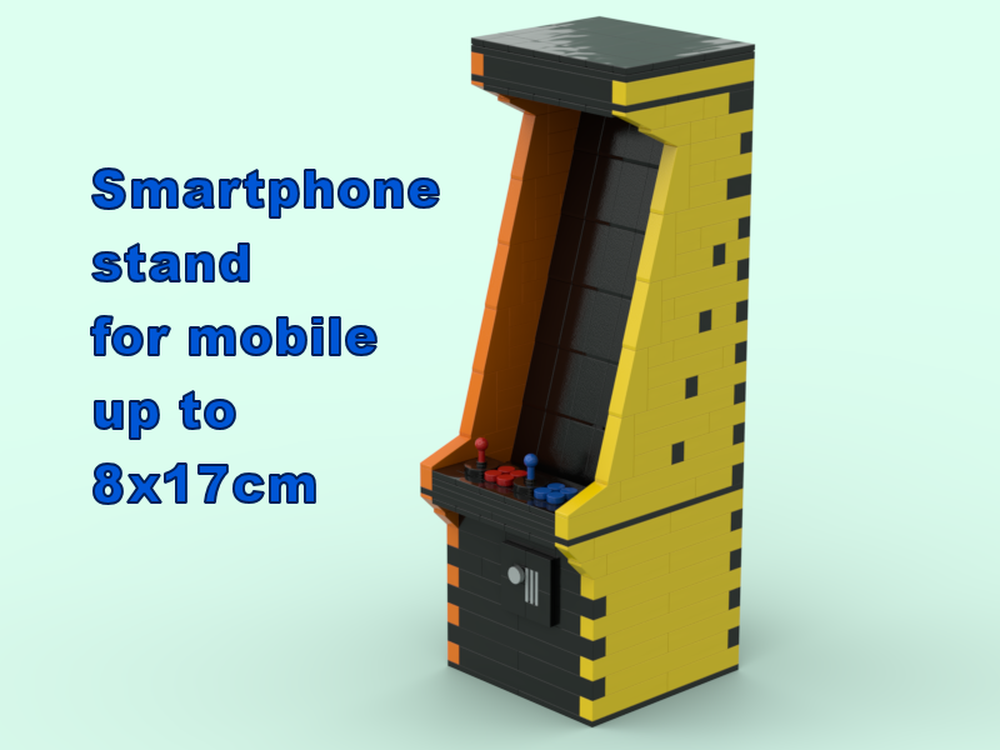 LEGO MOC Arcade Smartphone Stand / Cellphone Mobile Handy Stand ...