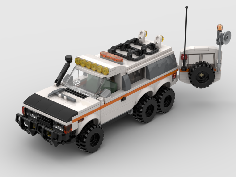 LEGO MOC 1996 Isuzu Trooper Polar 6x6 by toms8wides | Rebrickable ...