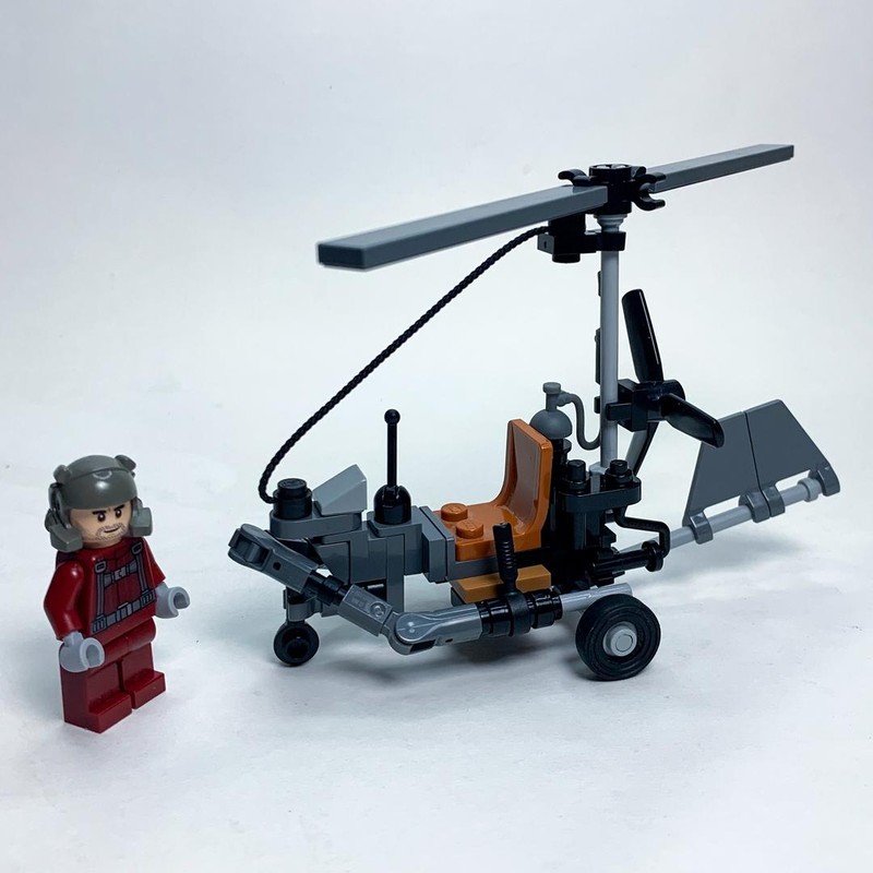 LEGO MOC Gyrocopter by hg_moc | Rebrickable - Build with LEGO