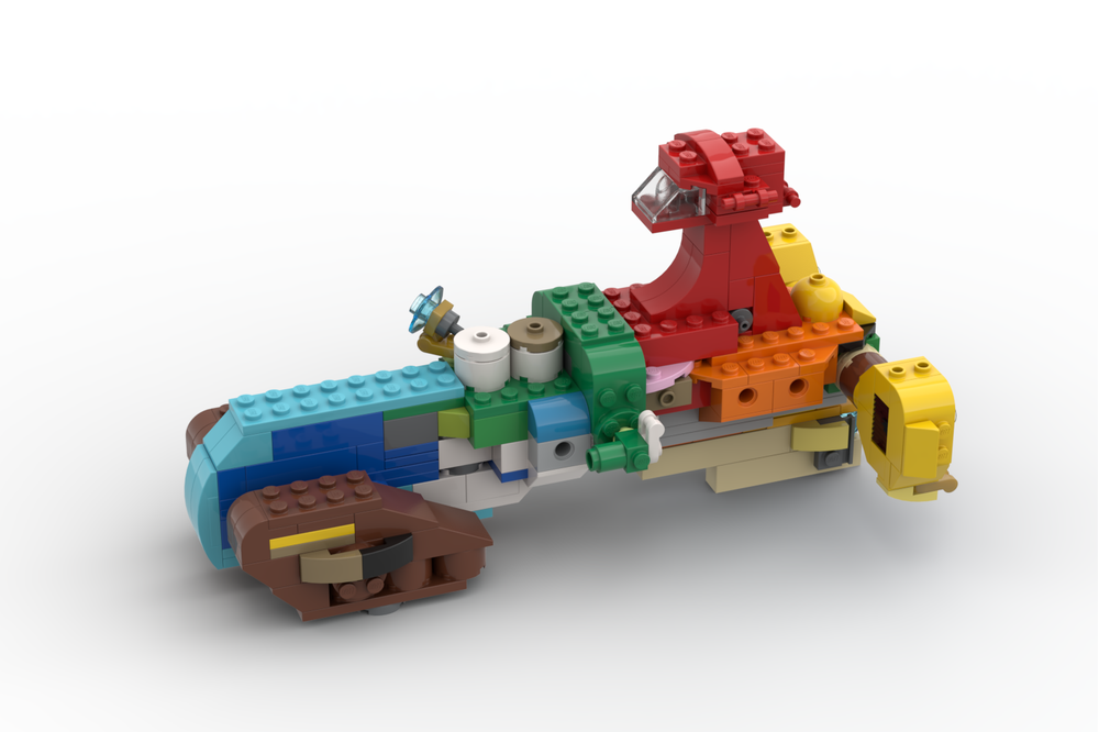 Lego Moc 11018 Interstellar Frigate By Nequmodiva Rebrickable Build
